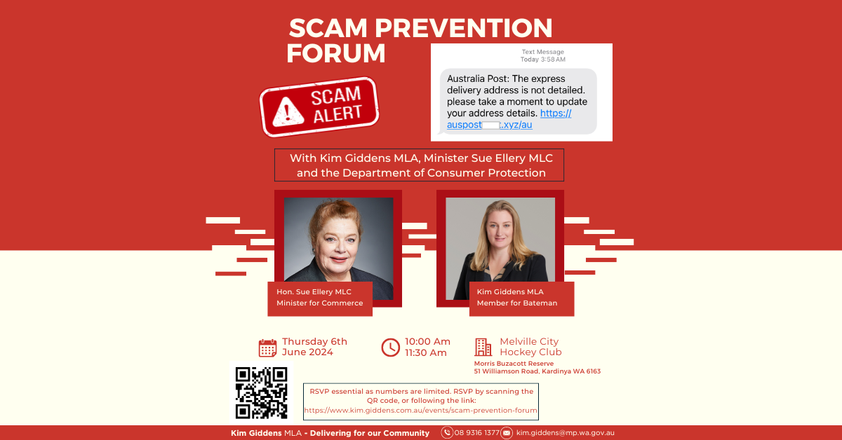 Scam Prevention Forum